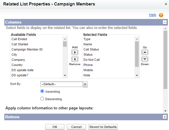Customize Campaign Member List View | IdeaExchange