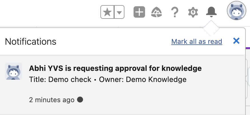 Salesforce Bell Notifications for the Queue Users during the Approval ...